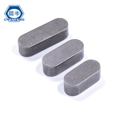 晨丰新国标304不锈钢平健GB1096 A型平键销半圆销机电销方销M3-20