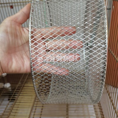 304不锈钢跑轮小宠玩具全封闭轴承挂式静音26/28/30逊泽丝网制品