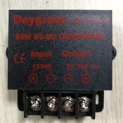 车载LED显示屏专用电源5V10A50W 12V/24V 走字广告车用屏专用开关