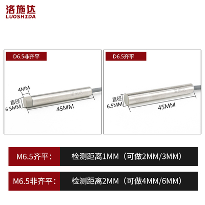接近开关传感器三线NPN常开直流24V光体管金属感应开关I2S6.502NO