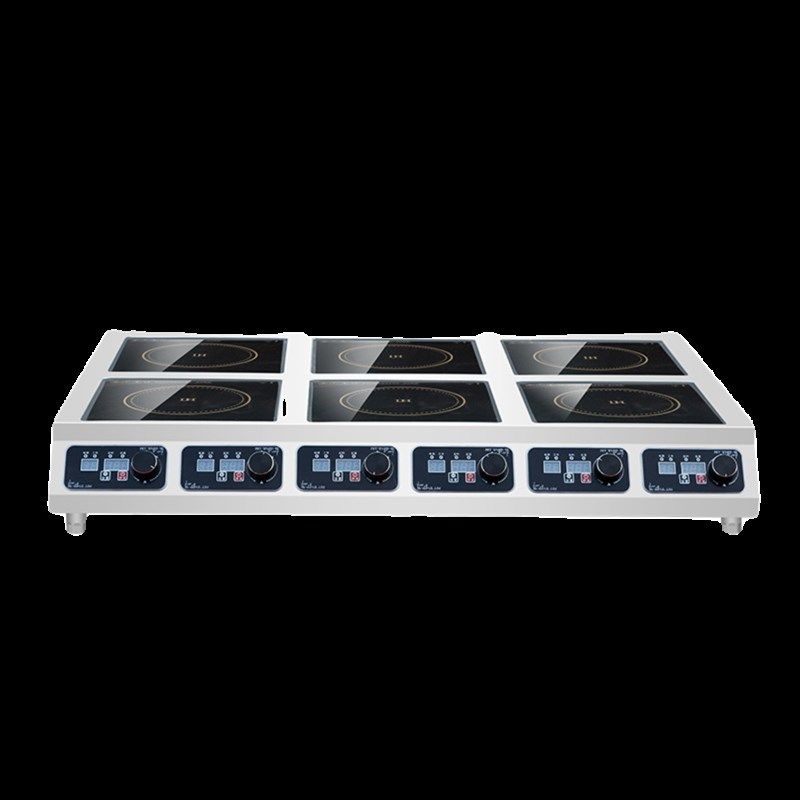 麻辣烫商用电磁炉电陶炉台式柜式多头定制2800W3300W3500W大功率