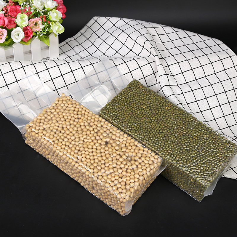 加长10斤装加厚24丝尼龙米砖袋23*8*48大米真空袋包装袋杂粮袋