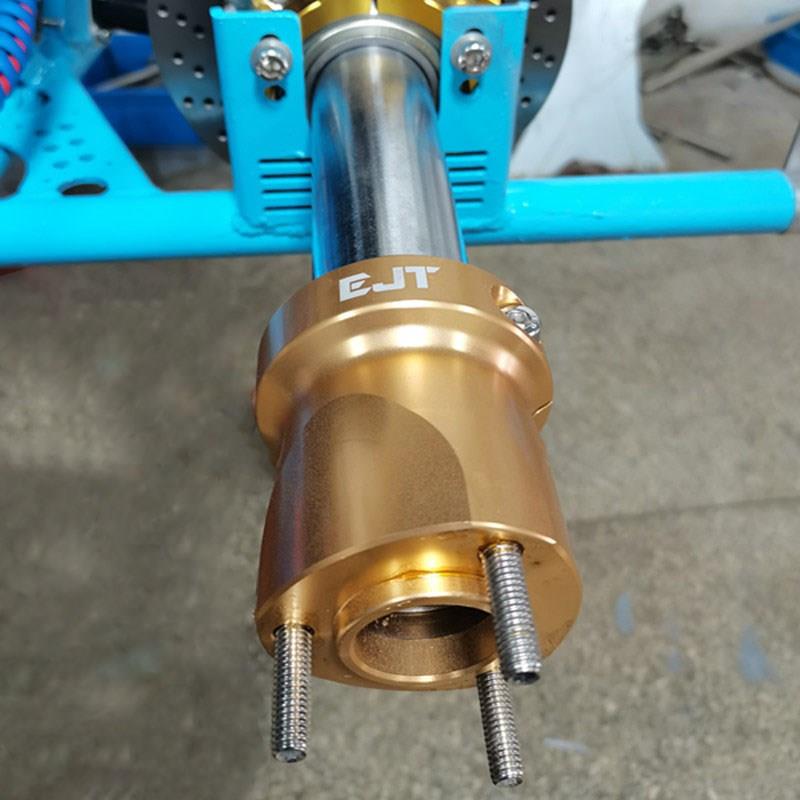 gokart hub娱乐竞技卡丁车30mm40mm50mm后轴轮毂座铝合金轮胎固定