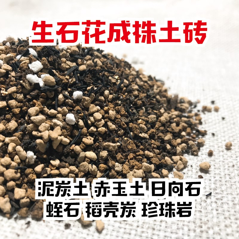多配方型介质多肉植物生石花番杏专用营养土颗粒土铺面赤玉土包邮