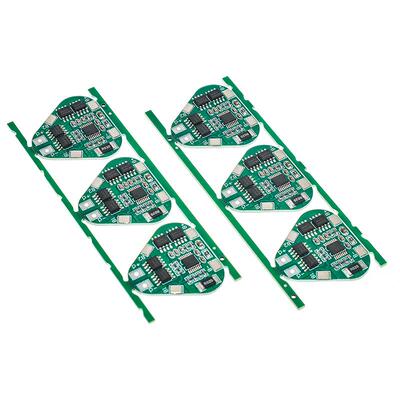 3串12V18650锂电池保护板11.1V 12.6V防过充过放保护 工作电流8A