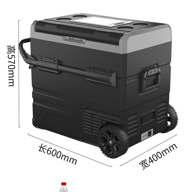 冰虎小型车载冰箱制冷压缩机货车家两用12v24v速冷冻冷藏便捷拉杆
