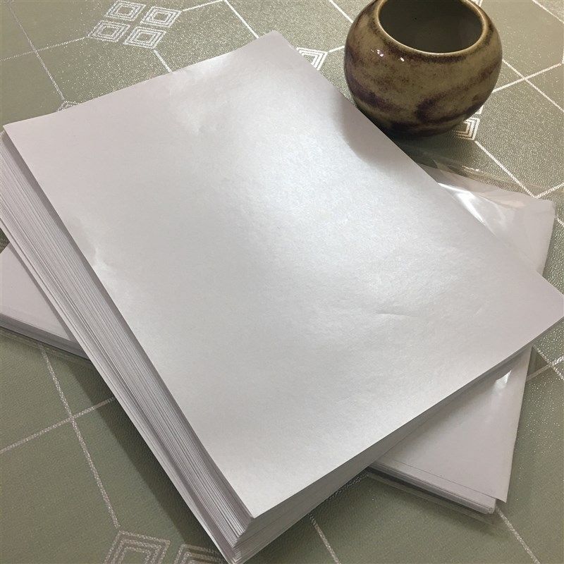 a4A4防粘纸离型纸隔离纸不干胶底纸硅油纸剪纸贴手粘胶带diy手帐
