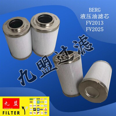 BERG液压滤芯 FV2032过滤器保养配件FV2035机械润滑油过滤