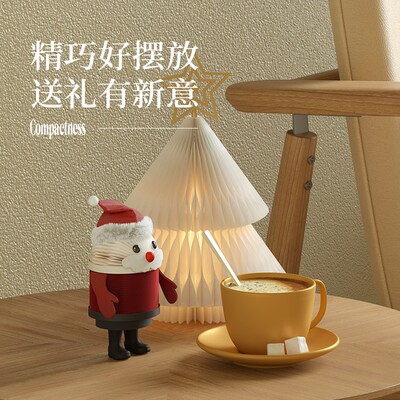 十八纸圣诞玩偶公仔玩具礼物圣诞老人雪人摆件装饰品潮玩礼品装饰