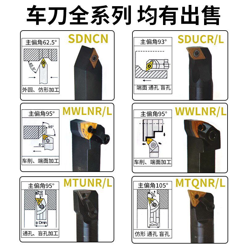数控桃形车刀片wnmg080404铸件专用刀粒精车刀片车床硬质合金刀头