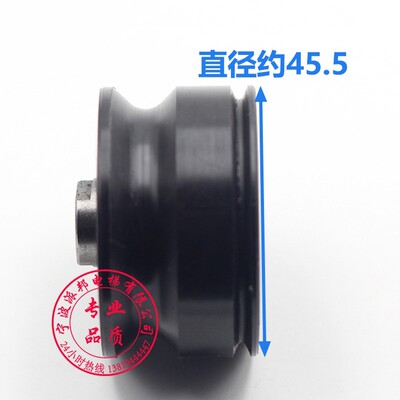通力电梯门挂轮 电梯门滑轮 45*26*6000 上挂轮 CN0454双槽轮