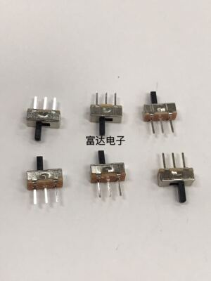 小型拨动开关SS12d00G4小电源开关 横柄式 二档三脚 柄长4MM