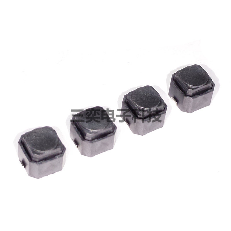 轻触按键开关6x6x5 触摸开关 微型按钮 贴片 两脚微动 6*6*5MM