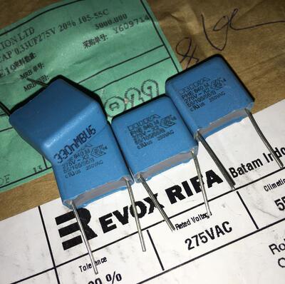 原装原盒瑞典RIFA PHE840 0.33UF275V AC 334K 发烧耦合无极电容