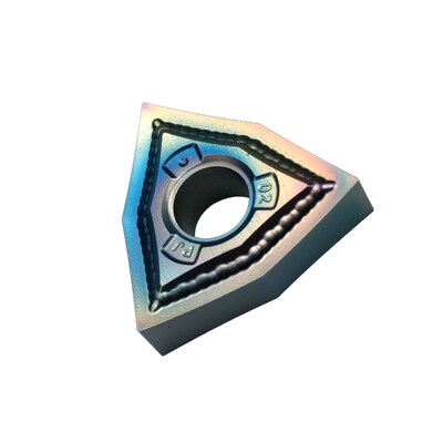 数控精加工桃形刀片WNGG080401/02钢件不锈钢件淬火硬料专用刀粒
