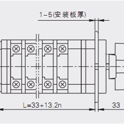 LW12-16/9.6912.2 三相电压转换测量开关LW38A LW12-16YH2/2 银点