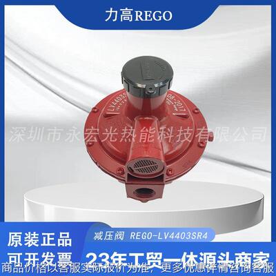 LV440SR4液化气减压阀力高REGO原装调压阀燃烧机专用配件供应商