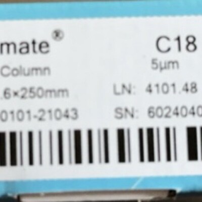 月旭液相色谱柱00101-21043 xtimate-C18 4.6250mm 5um原装全新
