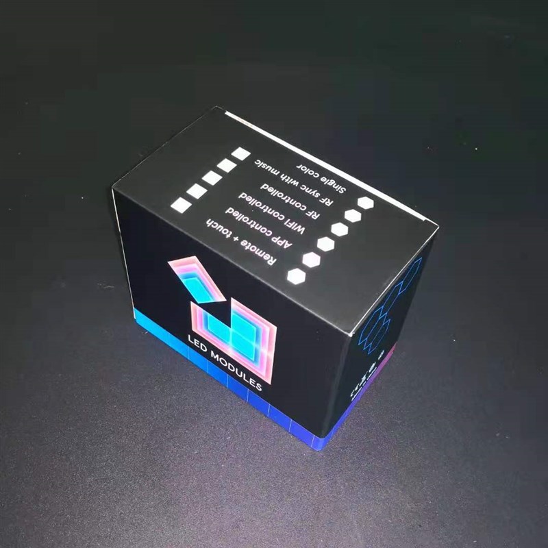拾音LED小夜灯rgb电竞氛围布置台灯量子墙壁灯房间装饰室内壁灯