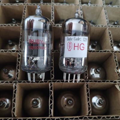 全新RUBY 12AX7WBC 12AX7AC5电子管代12AX7B 7025 5751 ECC83