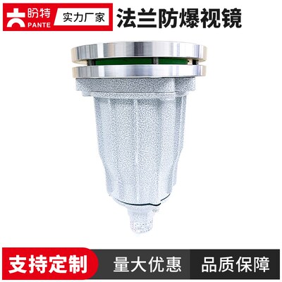 盼特不锈钢BSD带防爆灯法兰视镜耐高温灌顶视盅玻璃观察视筒DN100