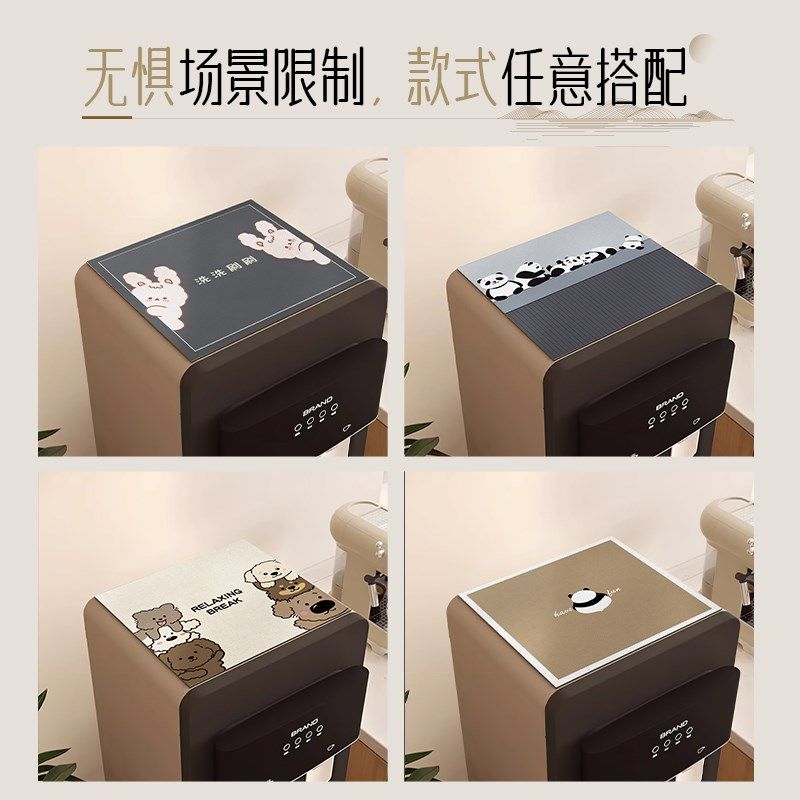 饮水机防尘罩微波炉保护垫冰箱床头柜万能盖巾吸水防滑硅藻泥盖垫