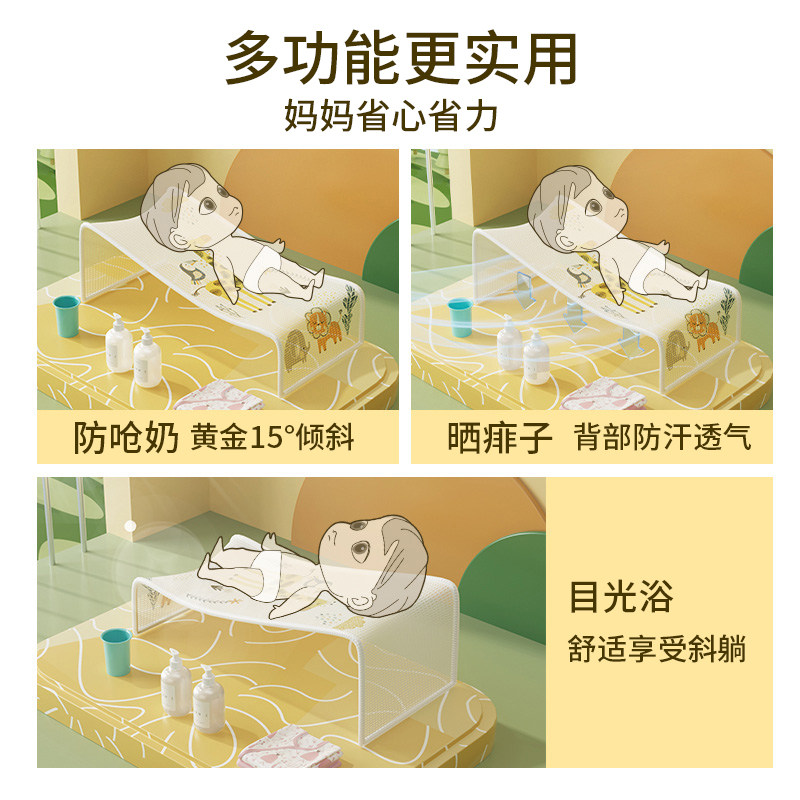 婴儿洗澡躺托宝宝浴架洗澡神器新生儿浴网浴盆通用网兜可坐防滑垫