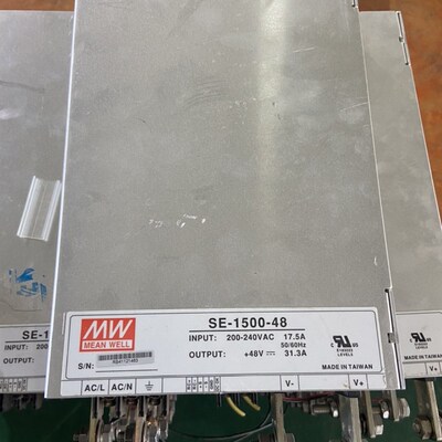 明纬SE-1500-48 台湾明纬1500W48V31A 原装正品 二手拆机