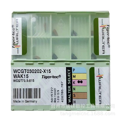 WALTER瓦尔特WCGT030202-X15 WAK15/WK1/WTP35/WXM15数控三角刀片