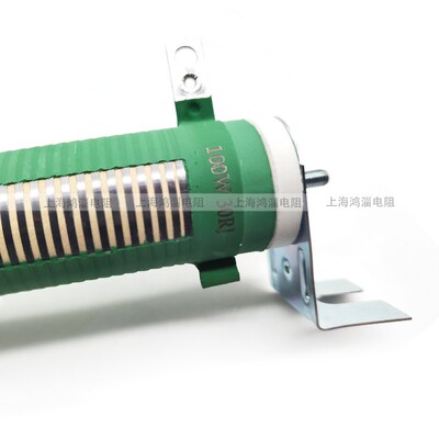大功率负载制动瓷管可调线绕电阻变阻器500W1000W2K瓦50欧75欧3KW
