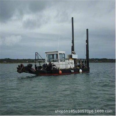 10寸湖泊道绞吸挖型泥船厂家供应大式挖泥船内河水下清淤ESK挖泥