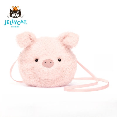 jellycat小猪包包斜挎包