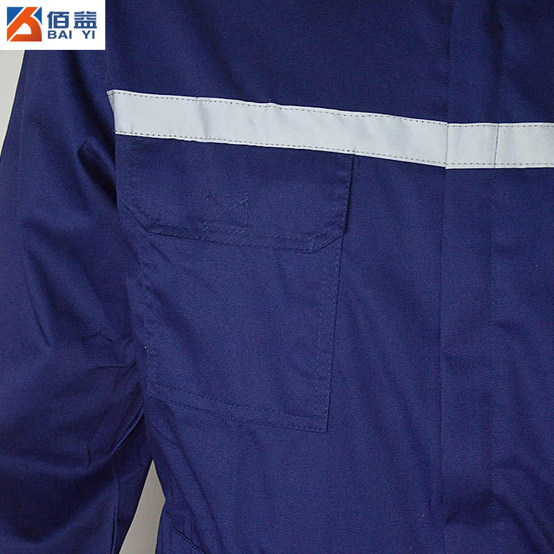 佰益防静电工作服连体服静电衣服春秋套装电子厂工厂车间加油站服