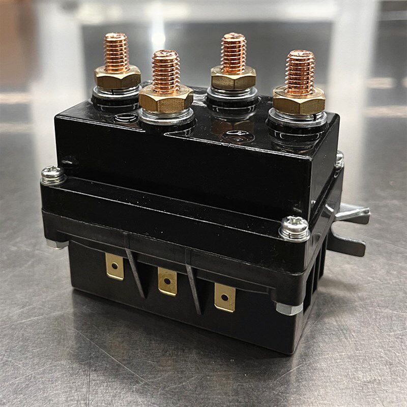 直流电机450A 12000磅汽车电动绞盘控制器电磁继电器12V24V防水