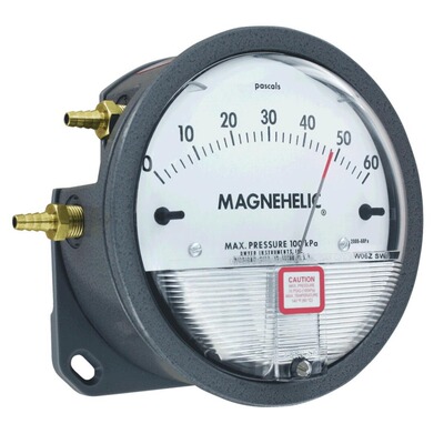 德威尔DWYER 0-60pa机械压差表MAGNEHELIC负压表指针式2000型