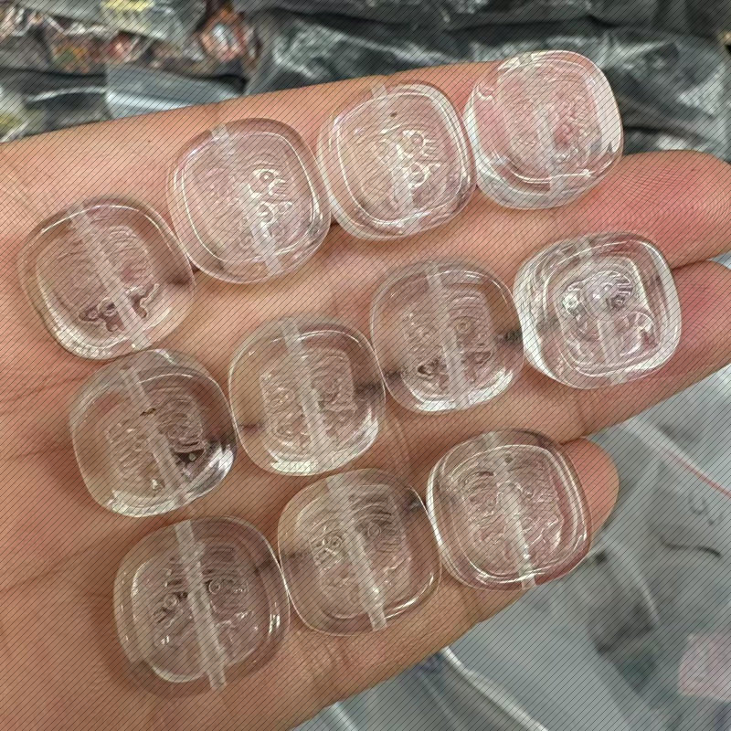 新品白琉璃扎基拉姆配件精致复古串饰手工diy手链编绳散珠配饰散