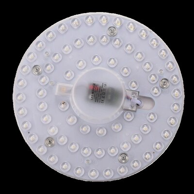 LED吸顶灯灯芯圆灯盘光源灯板替换灯管模组护眼暖光黄光色温3000k