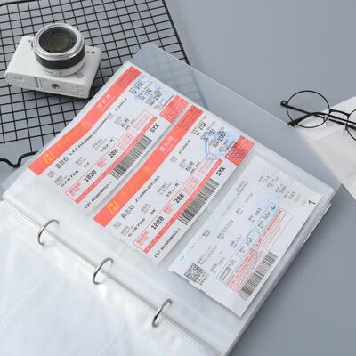 活页款拍立得3567寸照片相册 小卡识字卡明星片收集收纳