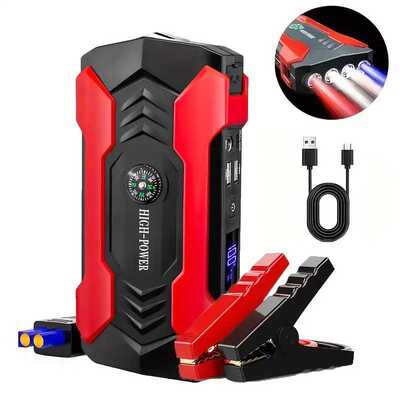 Jump starte应急启动电源汽车电瓶打火器搭电宝12V车载应急启动器