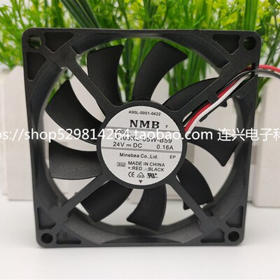 全新NMB 3106KL-05W-B59/50/49/40 8015 24V 0.16A 0.12A散热风扇