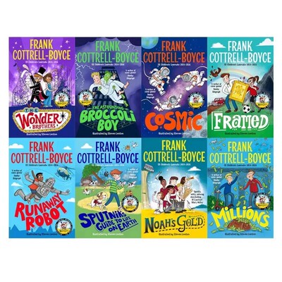 英文原版 英国儿童文学桂冠作家 Frank Cottrell Boyance 经典作品集 8本合售 Noah's Gold/Millions/Cosmic
