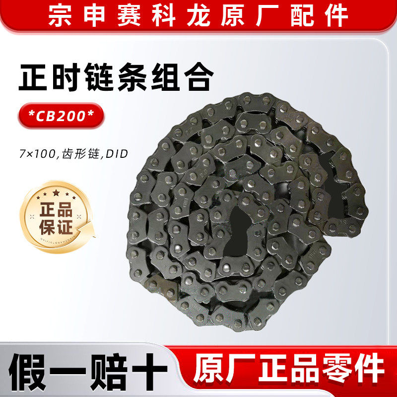 赛科龙RX1S正时链条ZS200-51机油泵ZY150水冷压条曲轴链杆张紧器