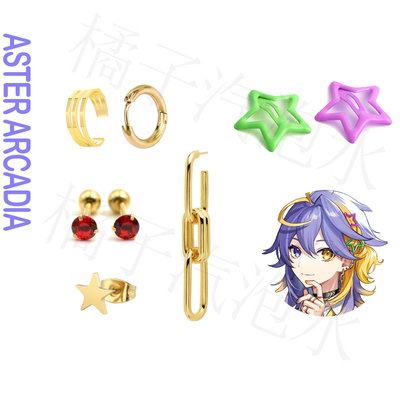 虚拟主播vtuber组合cos周边