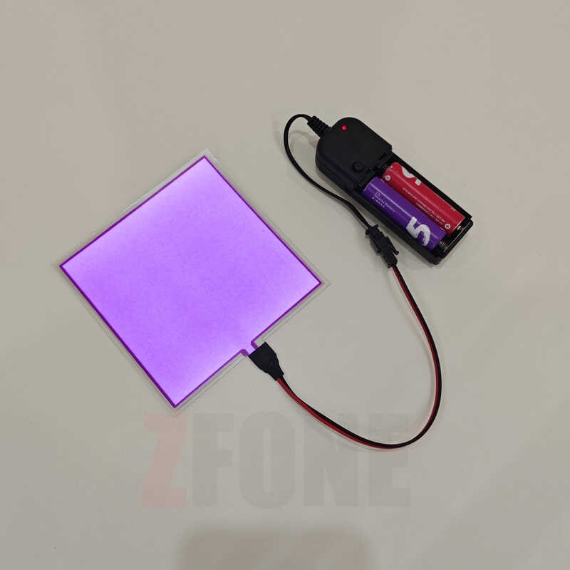 可裁剪LED发光片超薄发光板冷光片电池款导光板背光板柔性灯板12V