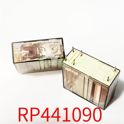 RP441090 原装正品 泰科/TE/SCHRACK 90VDC/8A 6脚两组常开继电器