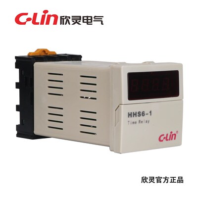 HHS6-1(DH48S-1)一组延时数显延时继电器JSS48A-1Z欣灵正品直销mr