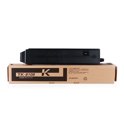 适用京瓷TK8108粉盒 M8024CIDN碳粉墨粉黑色彩色复印机墨盒