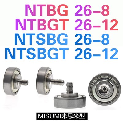 NTBG26-8 NTBGT26-12 NTSBG26-8 NTSBGT26-12外螺纹轴承6000ZZ