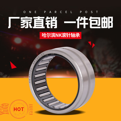 滚针轴承带油孔双挡边48系列NKV48/500