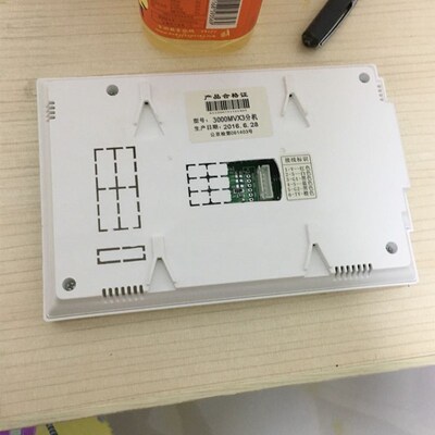 佛安特3000MVX3分机楼宇对讲机可视门铃电话背板挂架挂板